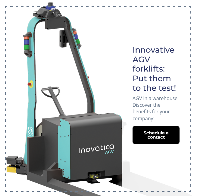 Innovative AGV forklifts: Put them to the test!- Inovatica AGV
